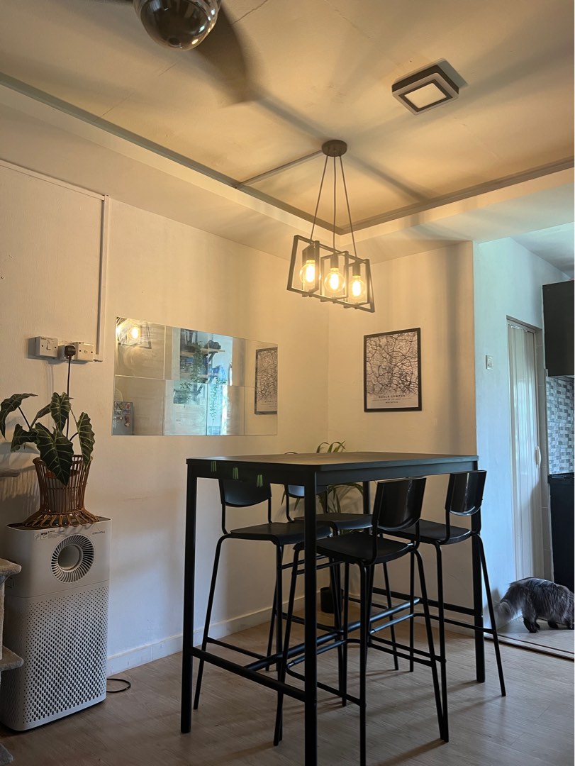 Ikea high table and chair ikea, Furniture & Home Living, Furniture ...