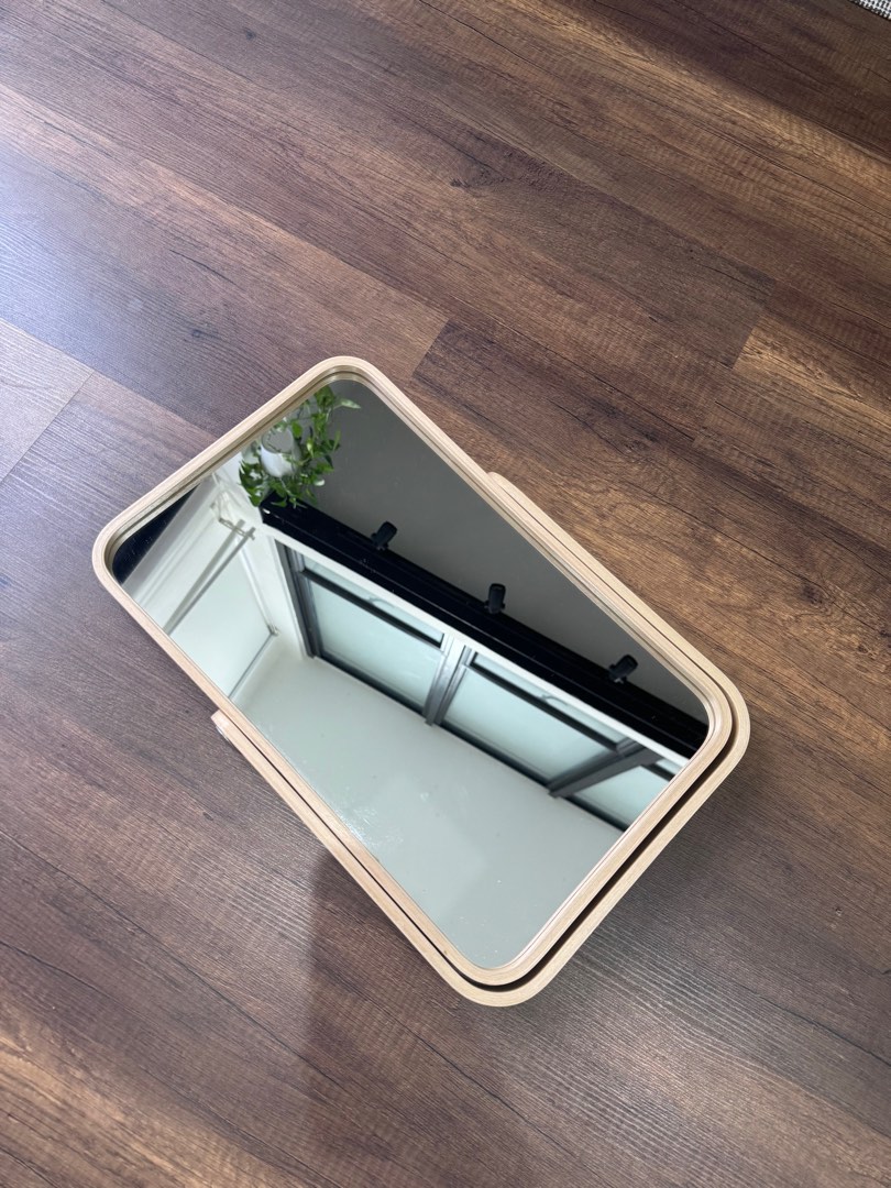 IKEA IKORNNES TABLE MIRROR, Furniture & Home Living, Home Decor ...