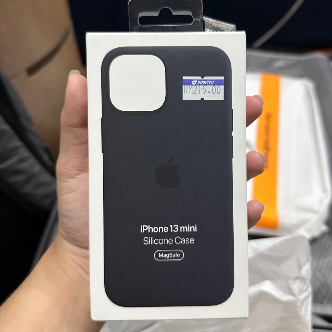 iPhone 13 mini apple silicone case magsafe, Mobile Phones & Gadgets ...