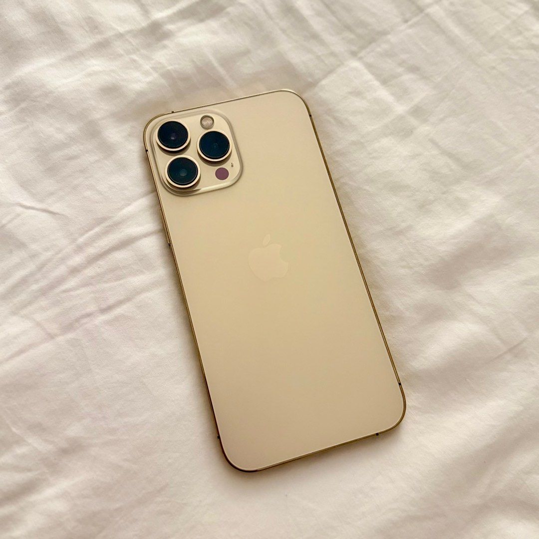 iPhone 13 Pro Max Gold 128GB, Mobile Phones & Gadgets, Mobile Phones ...