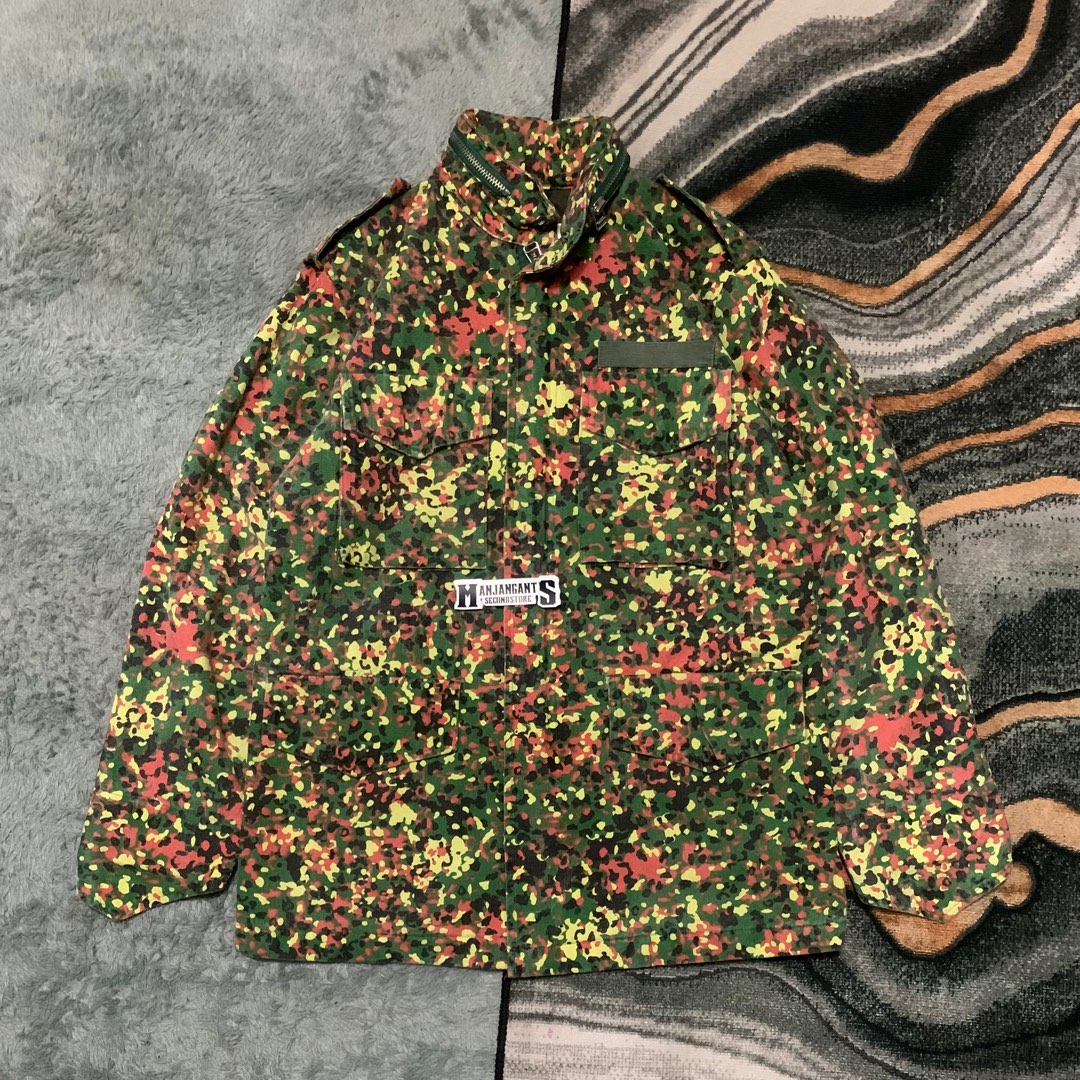 Jacket first look model M 65, Fesyen Pria, Pakaian , Atasan di Carousell