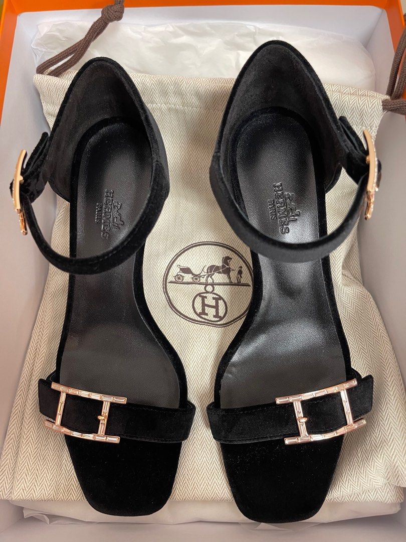 Judy 70 Hermes sandal, Women's Fashion, Footwear, Heels on Carousell