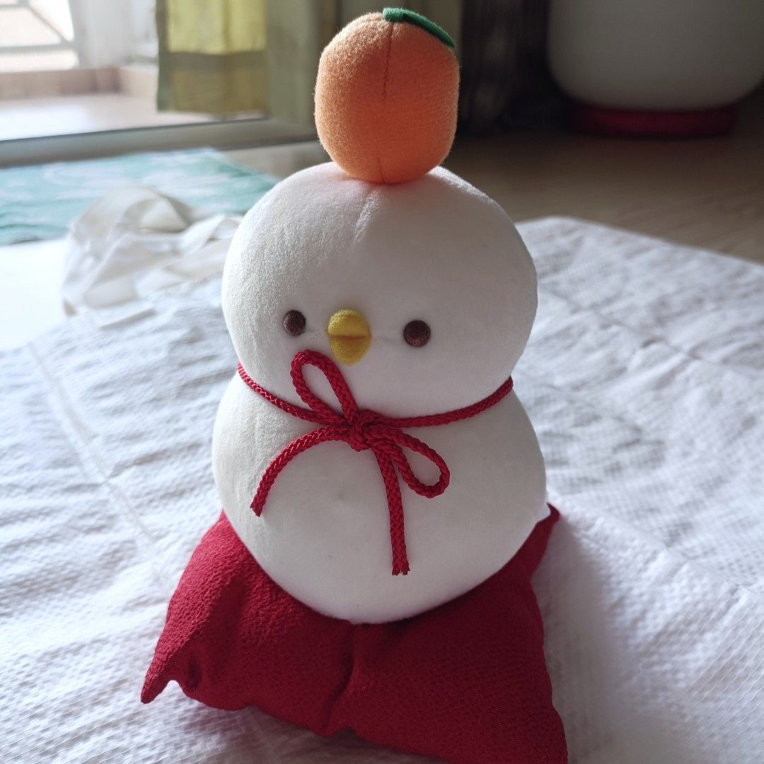 Kanahei Pisuke Piske Kagami-mochi Limited Edition Plush Toy Stuffed ...