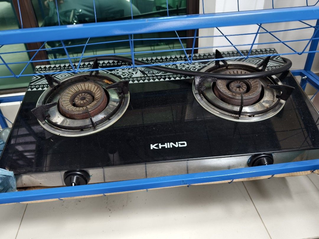 Khind glass top gas cooker, TV & Home Appliances, Kitchen Appliances ...