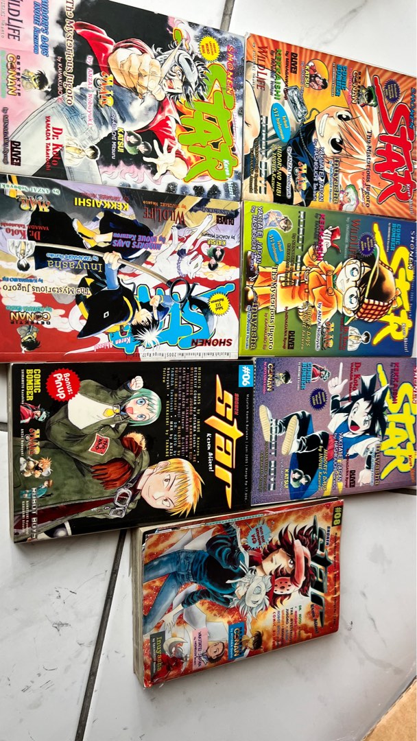 Komik Star / Majalah Komik no 1-6 & 8, Buku & Alat Tulis, Komik dan Manga di Carousell