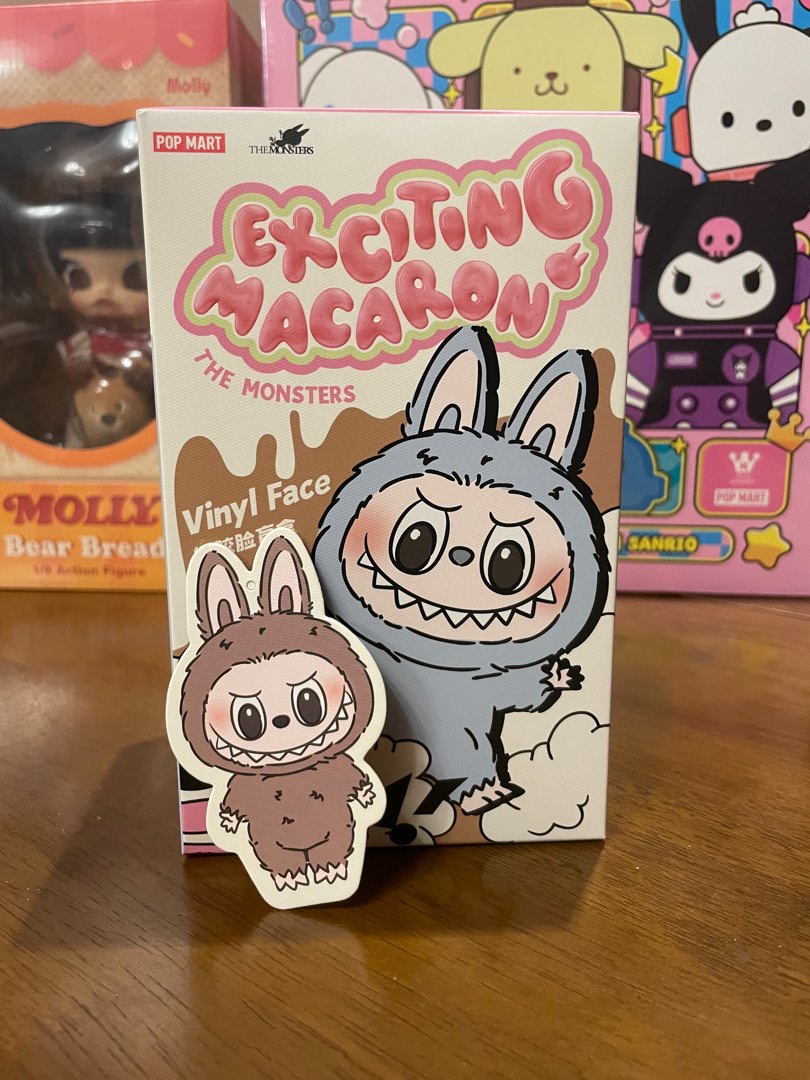 Labubu Exciting Macaron - Toffee, Hobbies & Toys, Toys & Games on Carousell
