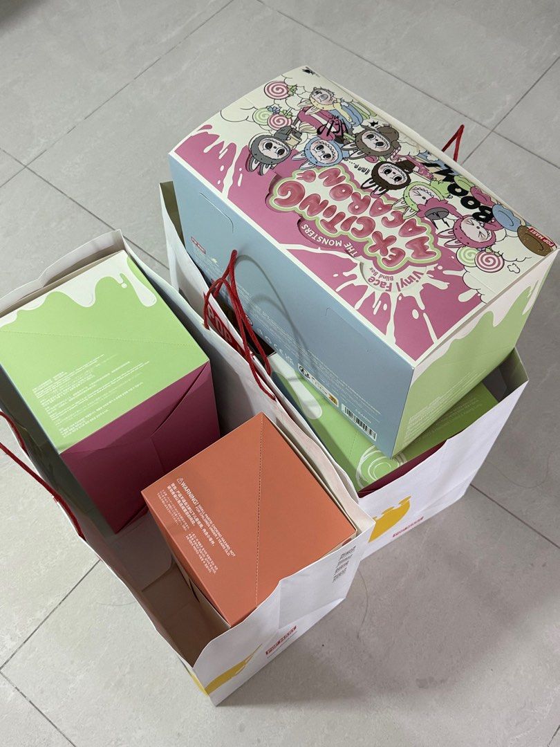 💯 Authentic : Labubu v1 full set / Labubu v2 full set [release at ori ...