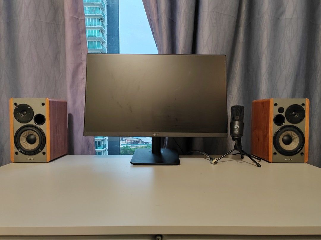 LG 24 inch (23.8) Monitor, IPS, 75hz, FreeSync MP400-B, Computers ...