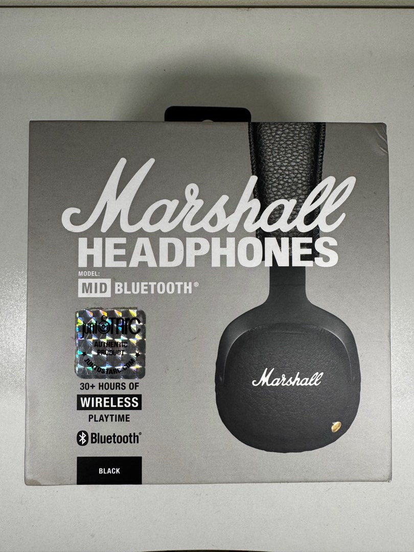 Marshall Headphone MID Bluetooth, Audio, Headphones & Headsets on Carousell