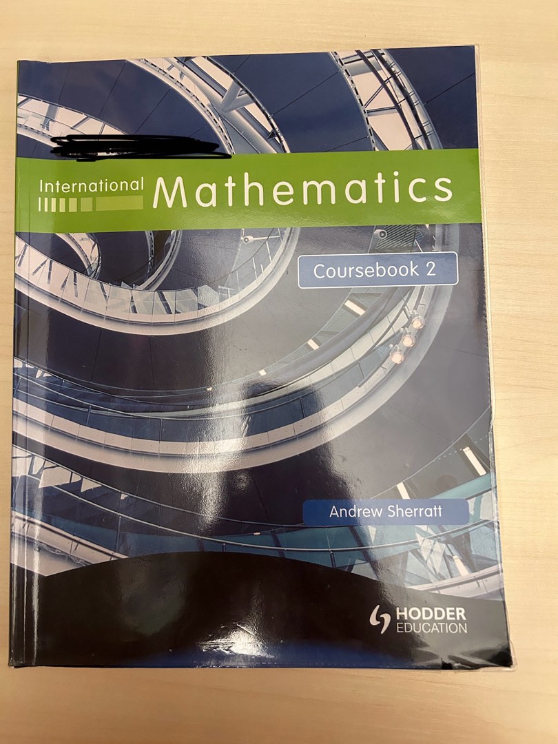 MATH COURSEBOOK 2 IGCSE OLEVEL CAMBRIDGE TEXTBOOK, Hobbies & Toys, Books & Magazines, Textbooks ...