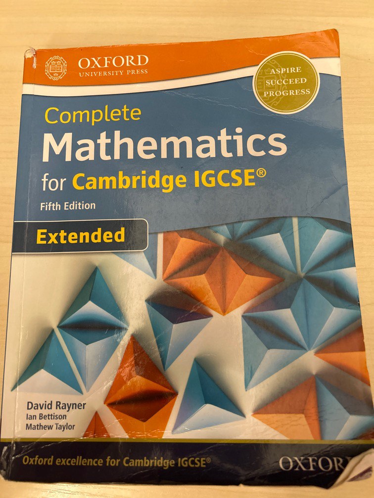 MATH IGCSE OLEVEL CAMBRIDGE TEXTBOOK, Hobbies & Toys, Books & Magazines, Textbooks on Carousell