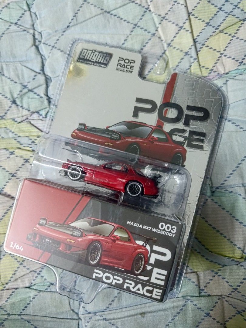 Mazda RX7 Widebody Pop Race, Hobbies & Toys, Toys & Games on Carousell