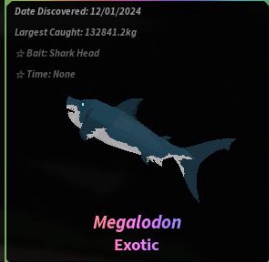 Megalodon / Ancient megalodon | fisch roblox, 電子遊戲, 遊戲機配件, 遊戲週邊商品 ...