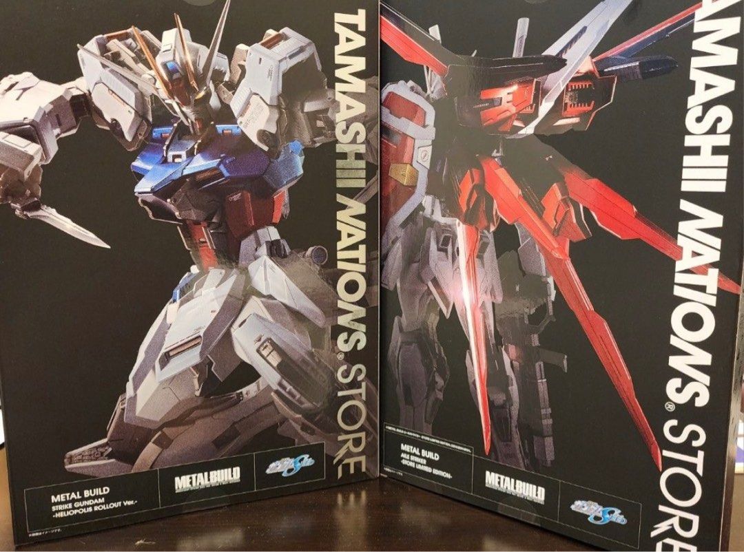 METAL BUILD STRIKE GUNDAM HELIOPOLIS ROLLOUT VERSION AND LIMITED ...