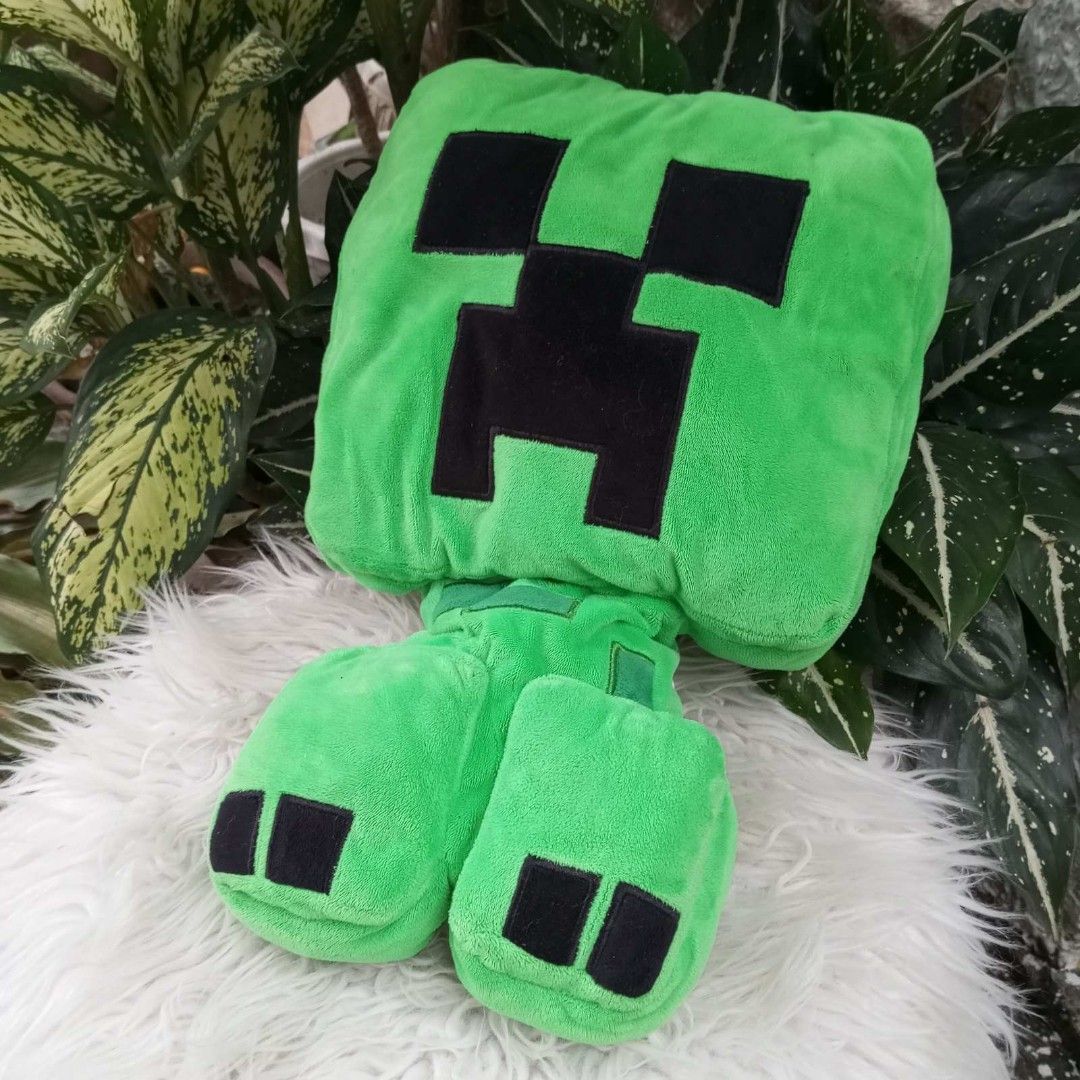 MINECRAFT Creeper Soft 15 inches Huggable Plush Toy Original Japan ...
