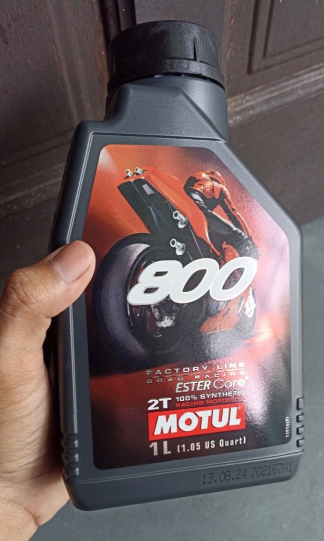 Motul 800 Road Racing 2T racing oil minyak highway lock fly full ...