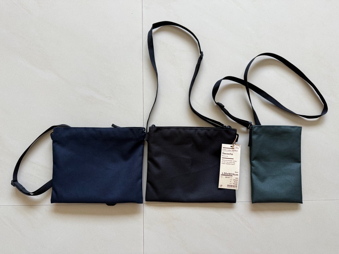 Muji Sacoche Bag, Men's Fashion, Bags, Sling Bags on Carousell