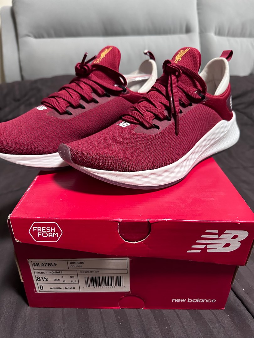 Limited Edition New Balance x Liverpool FC Fresh Foam LAZR V2 8 UK, Men ...