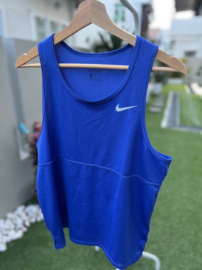 Nike Dri Fit (Blue), Men's Fashion, Activewear on Carousell