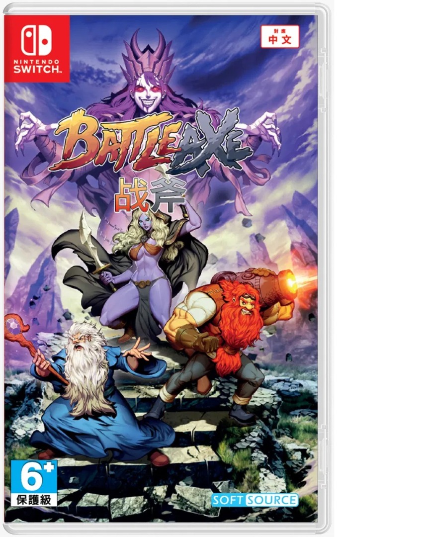 Nintendo Switch Battle Axe [AS] Eng/Chi/Jap, Video Gaming, Video Games ...