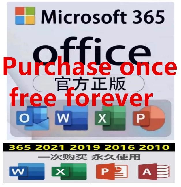 office 365 office 2024 office 2021 office2019 office2016 office2013 office2010 Genuine buyout ...