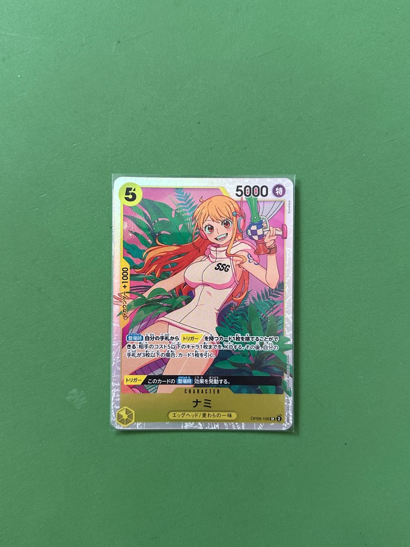 One Piece NAMI [OP08-108] SR, Hobbies & Toys, Toys & Games on Carousell