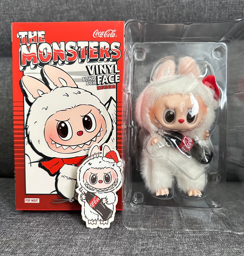 Original Labubu Cola Cola Series Vinyl Face Blind Box, Hobbies & Toys ...