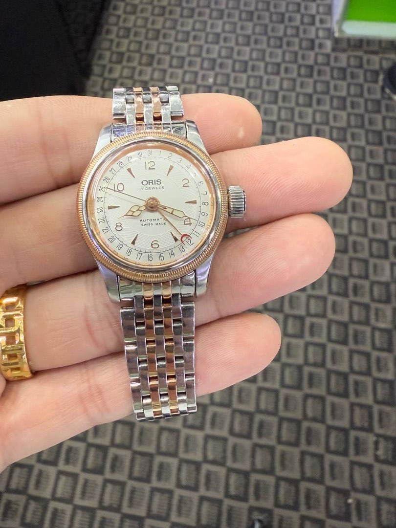 ORIS BIG CROWN POINTER DATE SWISS MADE LADIES AUTOMATIC 7550, Women's ...