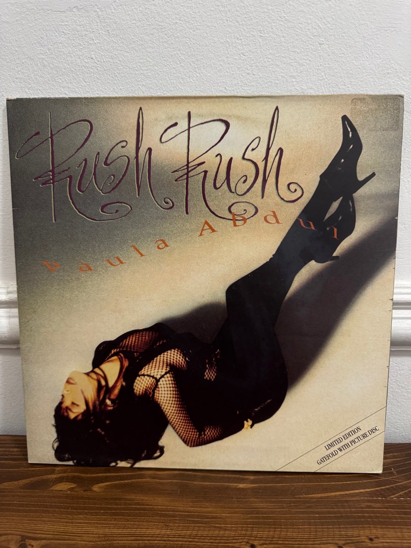 PAULA ABDUL ‘RUSH RUSH’ PICTURE DISC, Hobbies & Toys, Music & Media ...