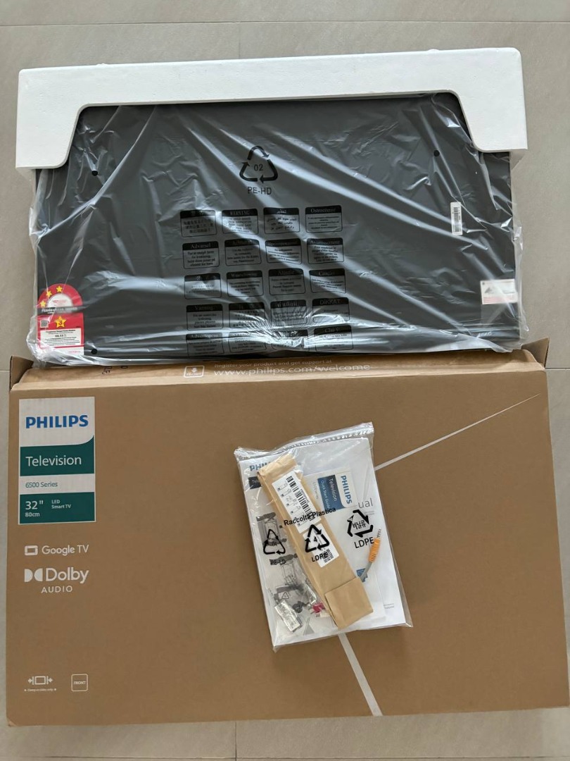 Philips 6500 series 32-Inch Smart HD LED Google TV - Black (32PHT6509 ...