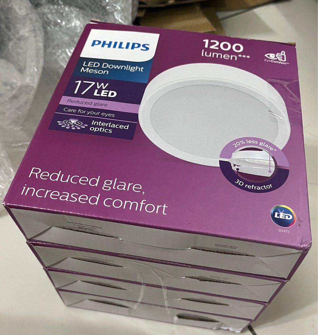 PHILIPS MESON Surface Downlight 6" 17W LED 3000k, Furniture & Home ...