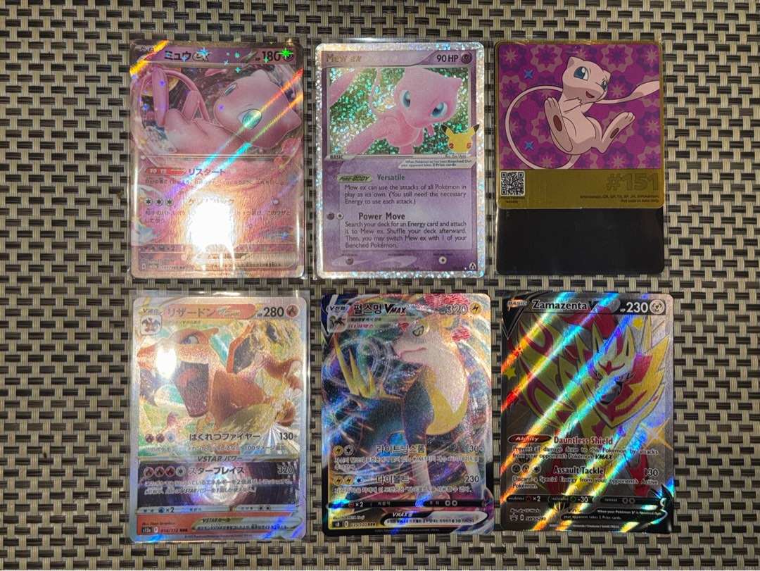 Pokemon Holographic Cards, Hobbies & Toys, Toys & Games on Carousell