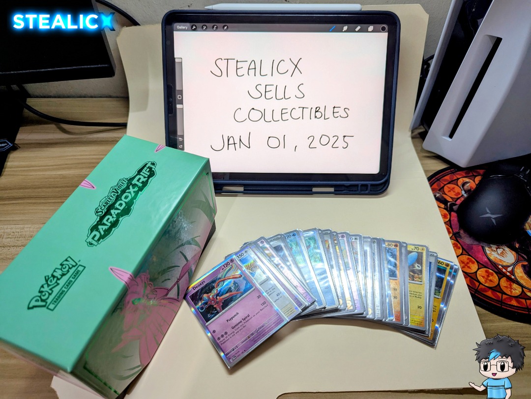 Pokemon TCG: Scarlet & Violet Paradox Rift - Holos/Reverse Holos ...