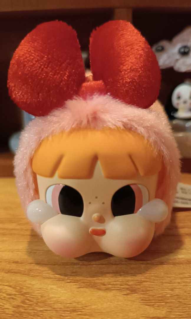 Pop Mart Powerpuff Girls Cry Baby Vinyl Face Plush Keychain, Hobbies ...