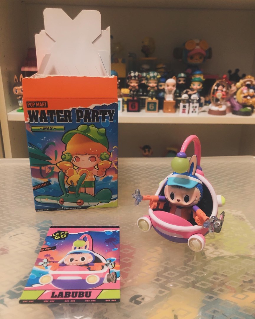 Pop Mart Water Party Series, Hobbies & Toys, Toys & Games on Carousell