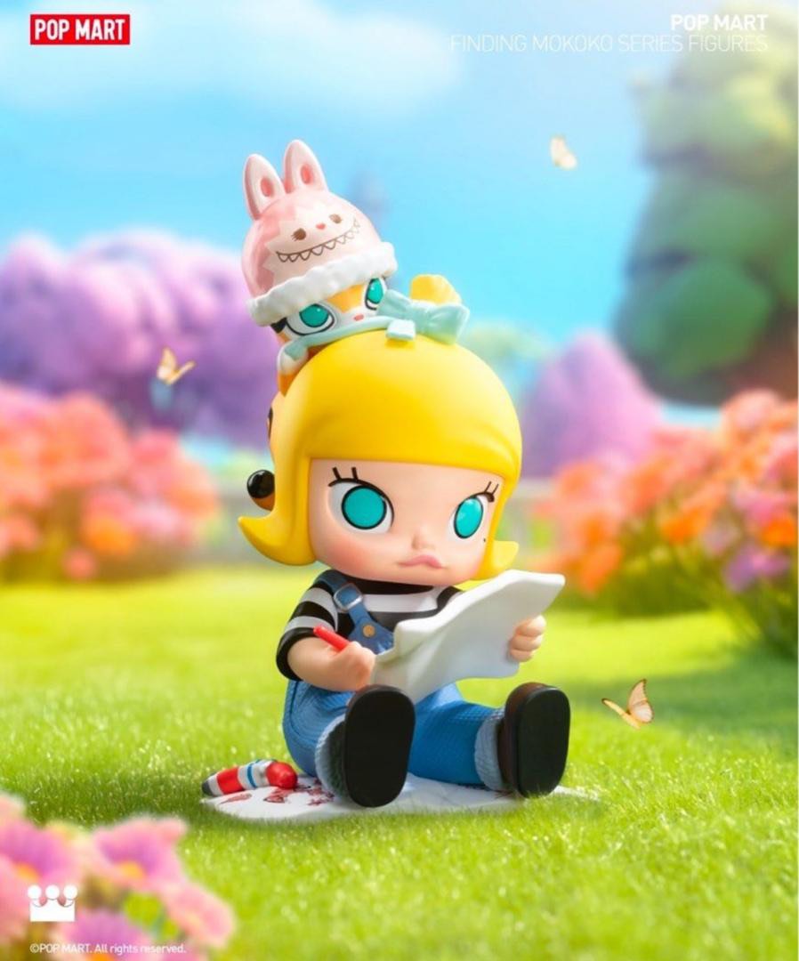Popmart finding momoko molly, Hobbies & Toys, Toys & Games on Carousell