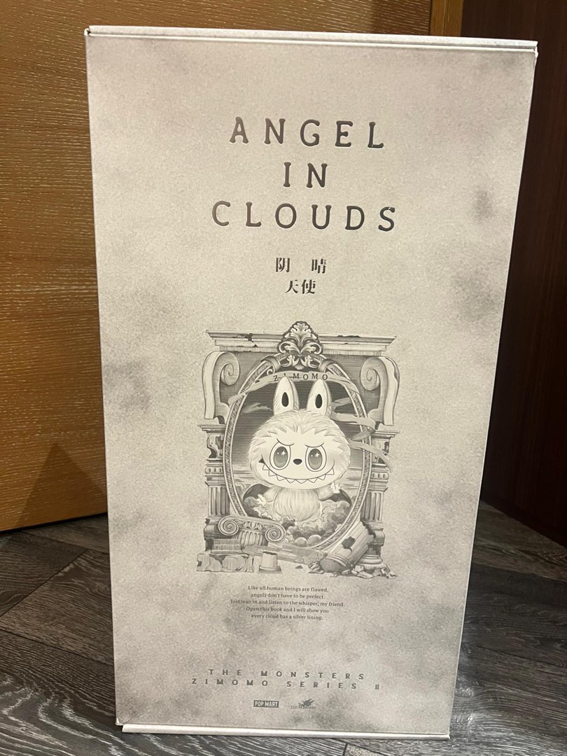 Popmart LABUBU Angel in Clouds The Monsters Zimomo Series, 興趣及遊戲, 玩具 ...