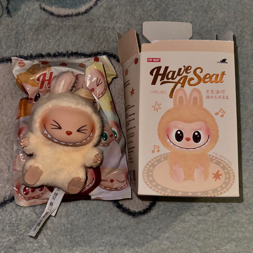 Popmart Labubu V2 SiSi (opened), Hobbies & Toys, Toys & Games on Carousell