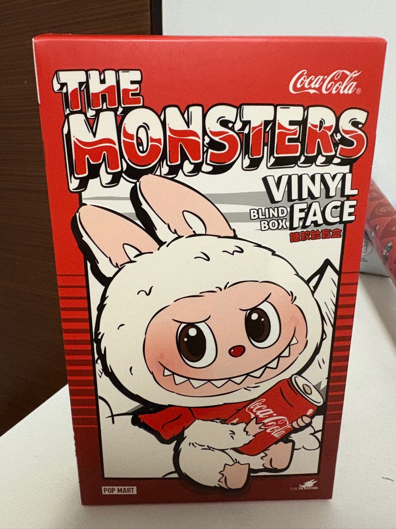 Popmart labubu x coke, Hobbies & Toys, Toys & Games on Carousell