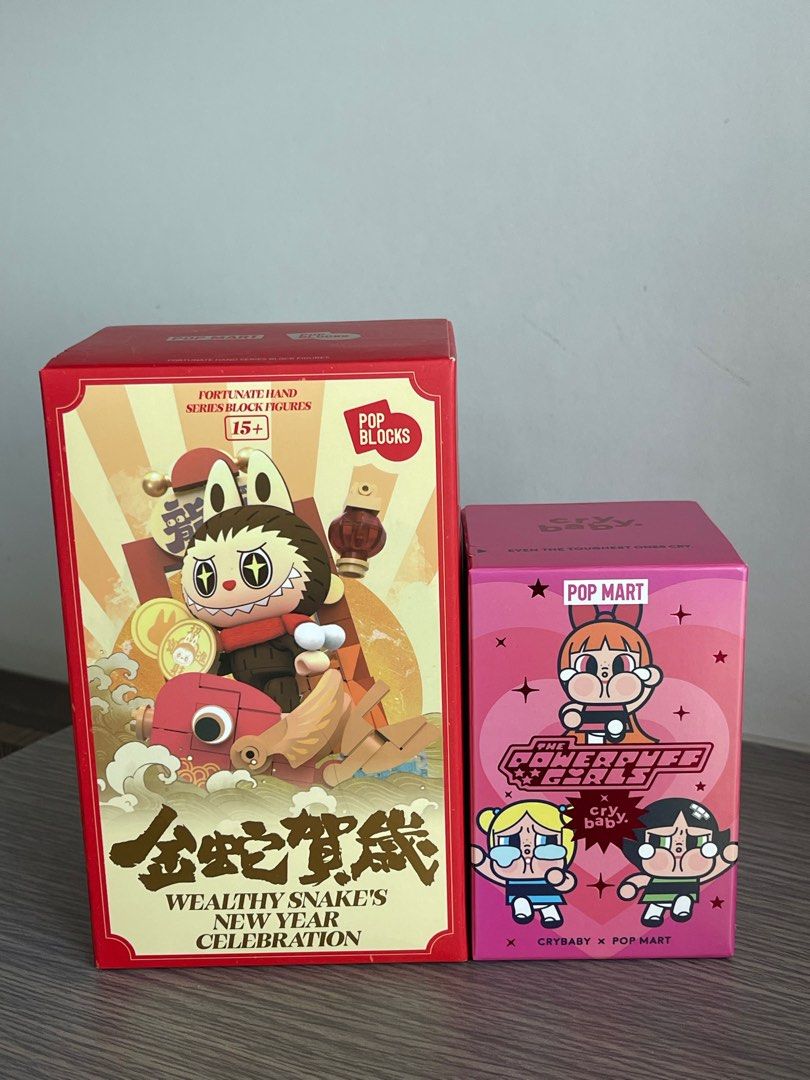 Popmart Hirono Shelter, Hirono Reshape, Hirono Clot Set - 7k Wealthy ...