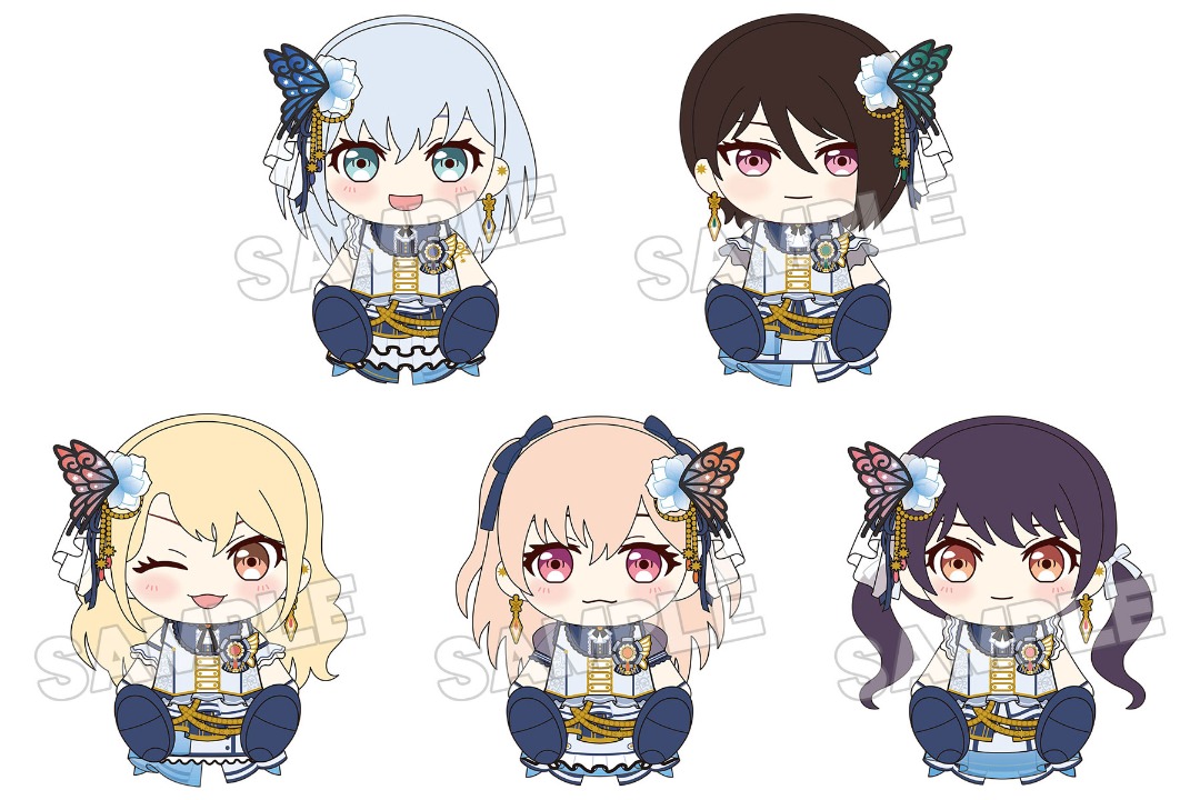 (Pre order) BanG Dream! Plush Morfonica Mashiro, Toko, Nanami, Tsukushi ...