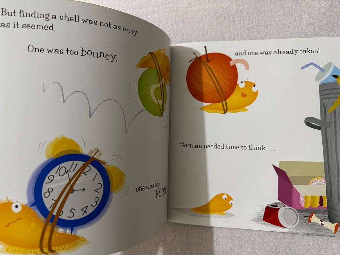 PRELOVED Norman The Slug With The Silly Shell by Sue Hendra children ...