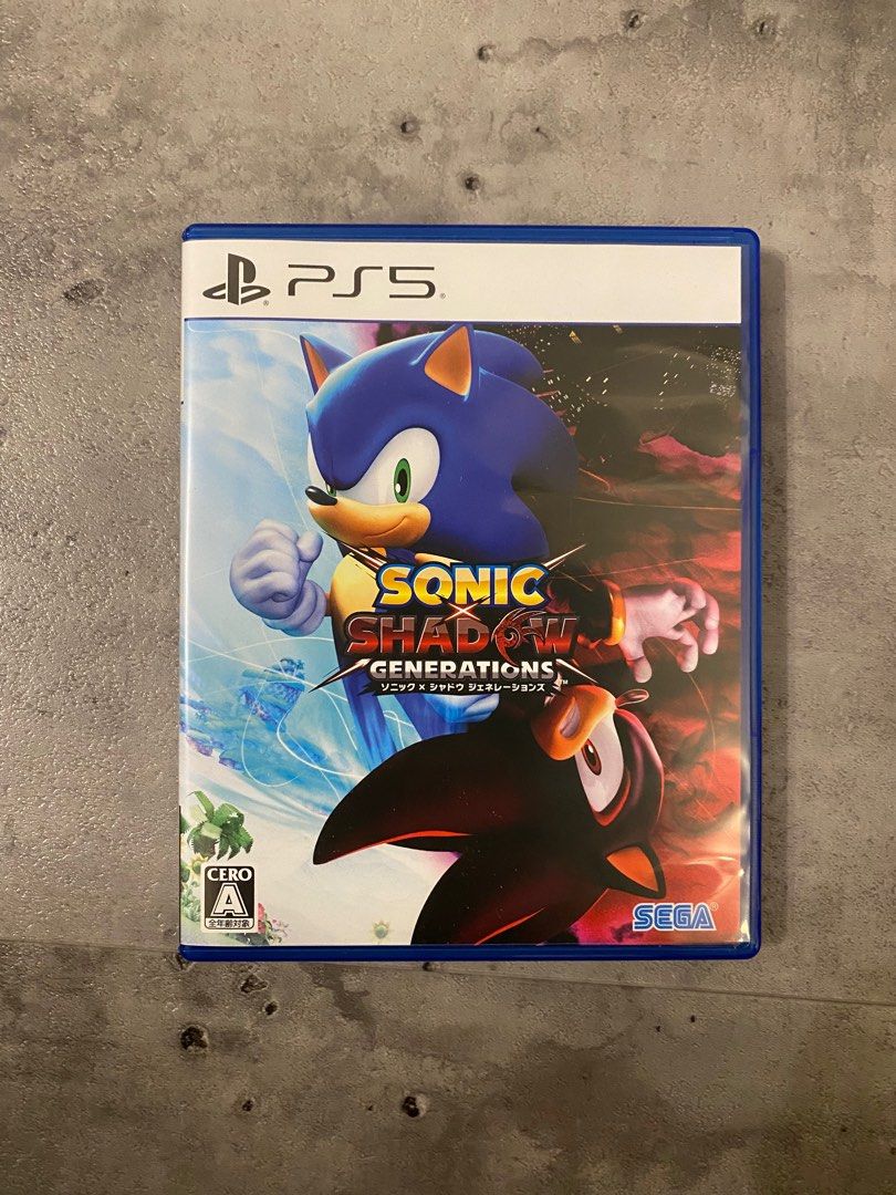 PS5 Sonic x Shadow Generations, 電子遊戲, 電子遊戲, PlayStation - Carousell