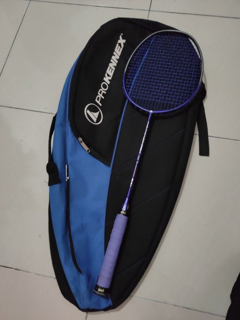 Raket apacs dan bag, Sports Equipment, Sports & Games, Racket & Ball ...