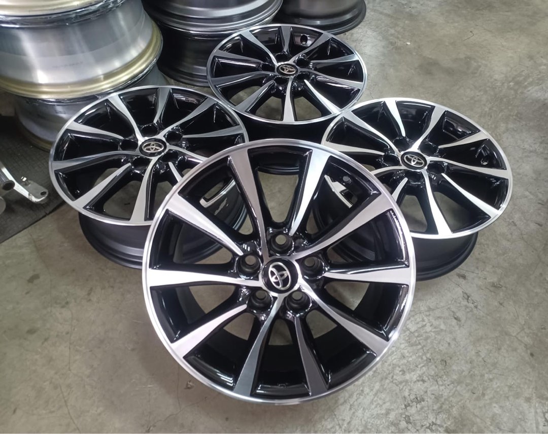 Rim 17 original toyota japan.. 5x114.3pcd 7jj et50 fit toyota voxy noah ...