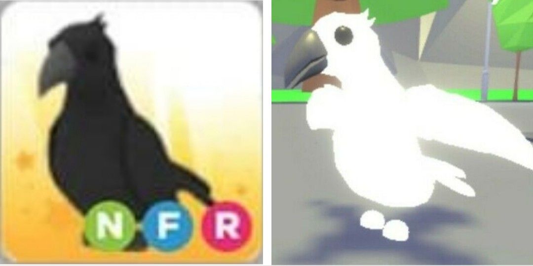 Roblox Adopt Me FR Neon Crow, Video Gaming, Gaming Accessories, In-Game ...