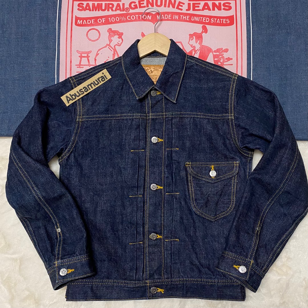 Samurai Jeans Denim Jacket, Men's Fashion, Coats, Jackets and Outerwear ...
