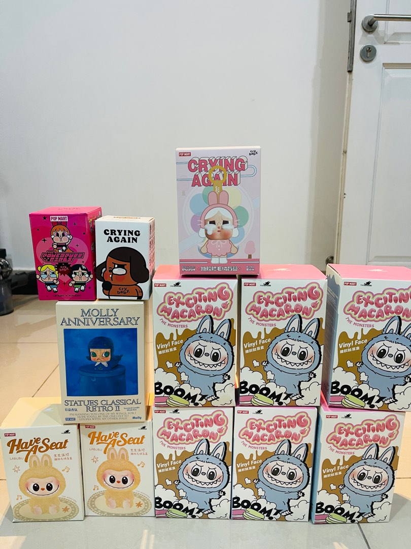 Selling labubu crybaby, Hobbies & Toys, Toys & Games on Carousell