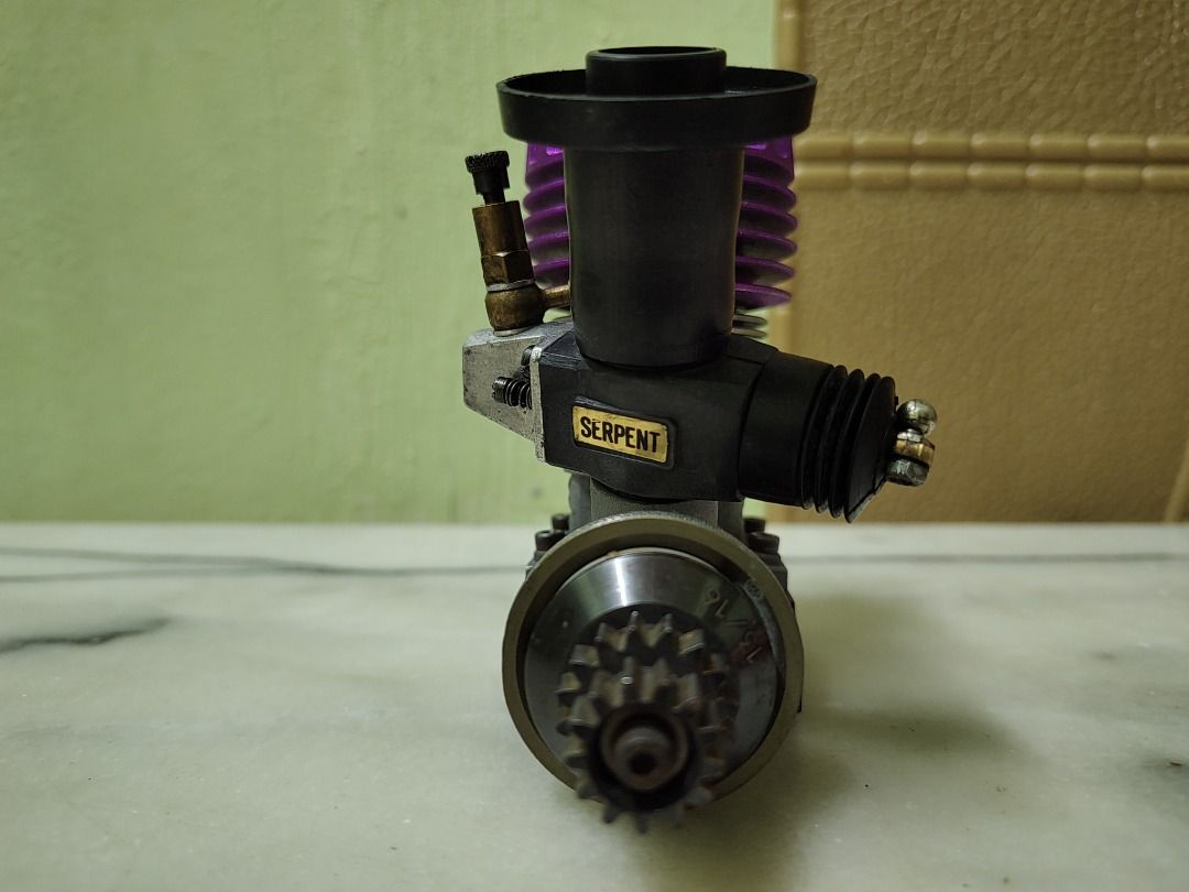 Serpent Big Block Nitro Engine Mega rare racing parts competition RC ...