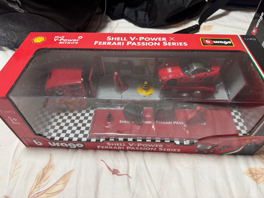 Shell Ferrari racing car model playkit, Hobbies & Toys, Toys & Games on ...